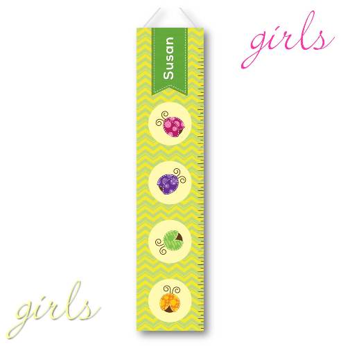 Kids Growth Charts - Personalized Lady Bug – bubabebe.com